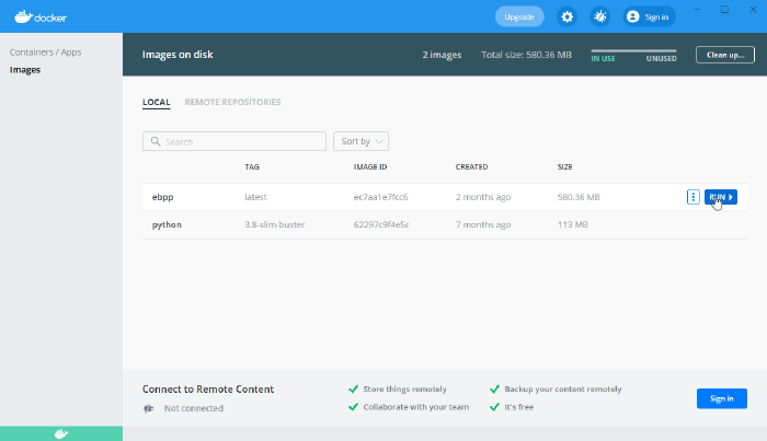 EBPP Installation Electric Blocks